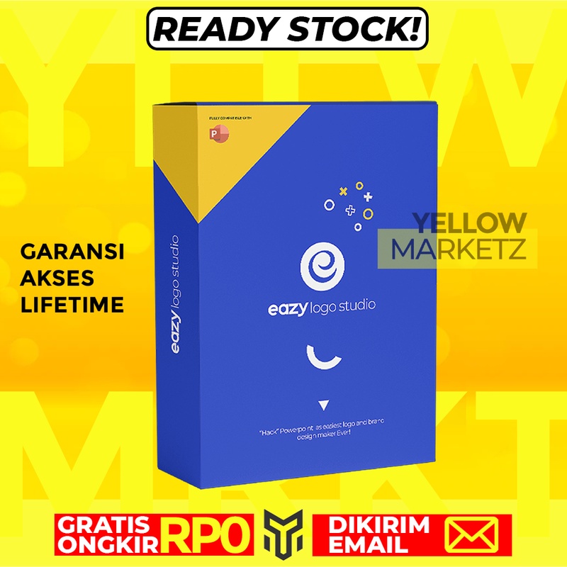 Jual EASY LOGO STUDIO - Logo Brand Maker Kit - PPT Format | Shopee ...