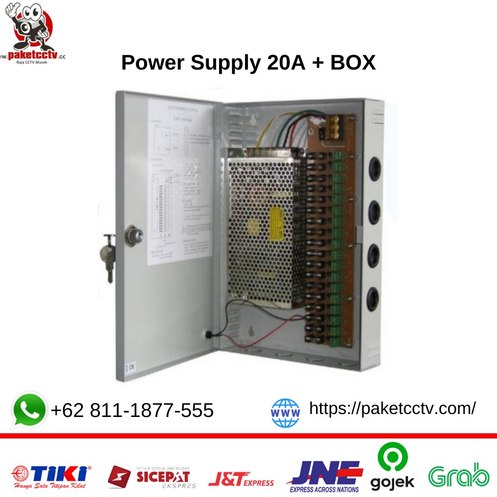 Jual Power Supply 20A + BOX Power Adaptor Power Supply 20A Box | Shopee ...