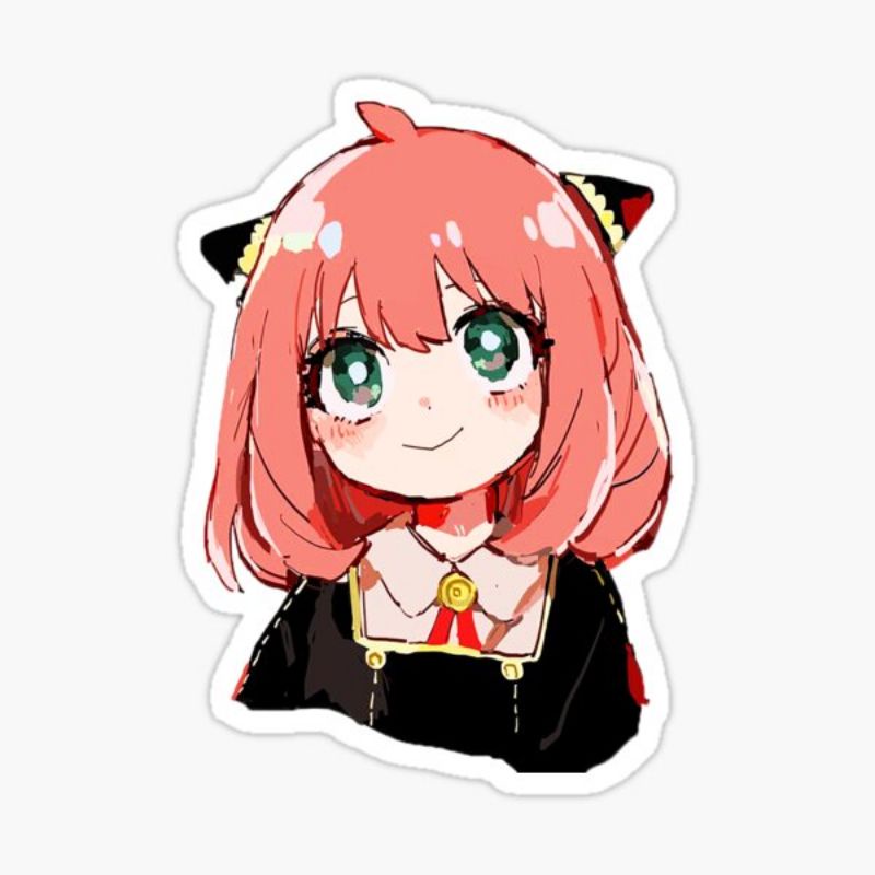 Jual SPY X FAMILY STICKER CHIBI KARAKTER ANYA FORGER | Shopee Indonesia