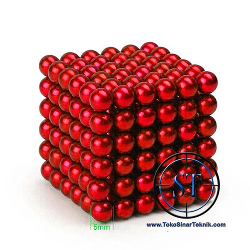 Jual 10 Butir Magnet BALL Magnetic Balls Bola Neodymium DIY Puzzle Cube ...