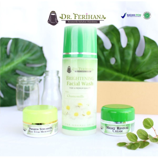 Jual Paket Basic Brightening dr. Ferihana Kosmetik Sahabat Hijrahmu | Shopee Indonesia