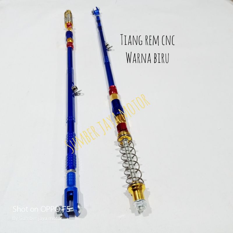 Jual tiang rem cnc warna biru maknyus | Shopee Indonesia