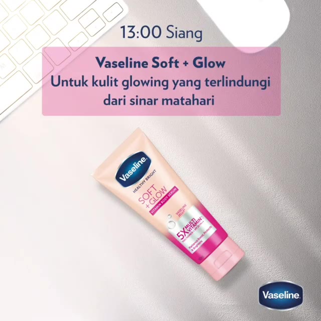 Jual VASELINE SOFT GLOW GLUTA VITAMIN SPF 20 BODY SERUM NIACINAMIDE ...