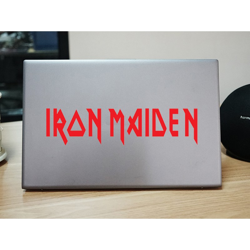 Jual stiker laptop iron maiden custom cutting stiker | Shopee Indonesia