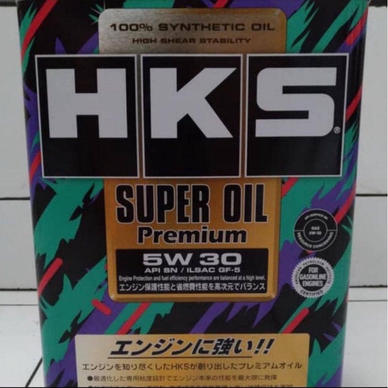 Jual Oli HKS 5W-30 Bensin Literan | Shopee Indonesia
