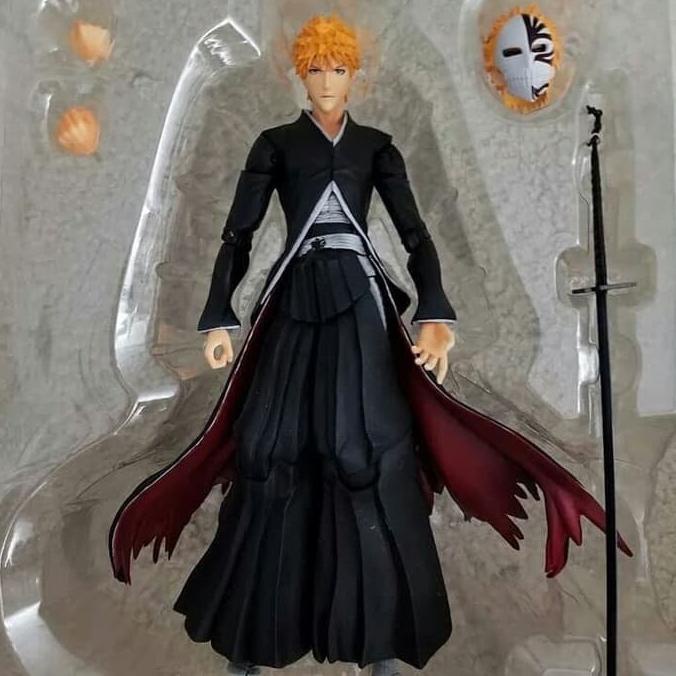 Jual Play Arts Kai Bleach Ichigo Kurosaki Figure Square Enix Bleach PAK ...
