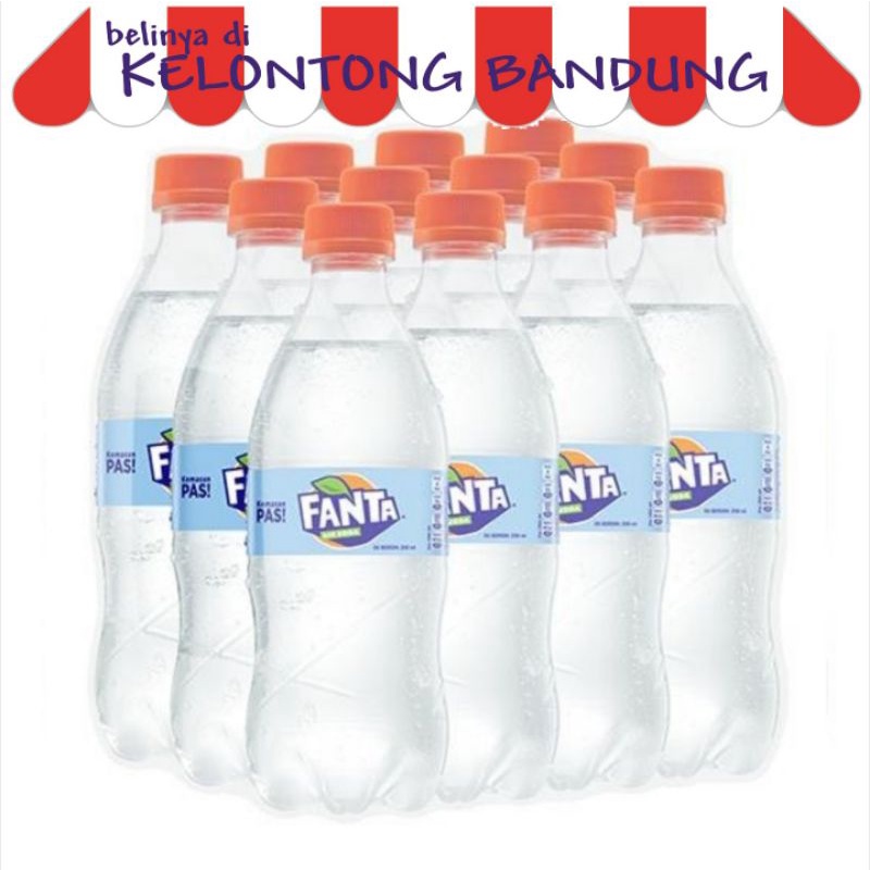 Jual Fanta Water 250 ml Air Soda Murni Botol Pet per pack / dus ...
