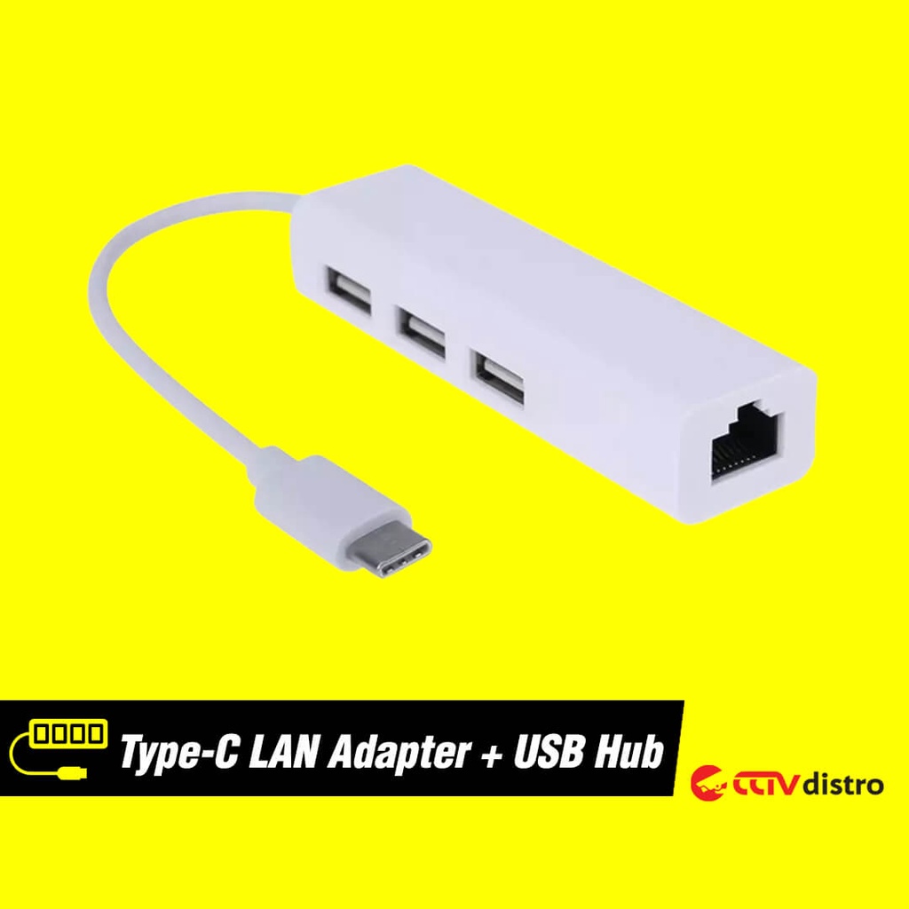 Jual Type C to LAN RJ45 Fast Ethernet Network Adapter Converter Card ...