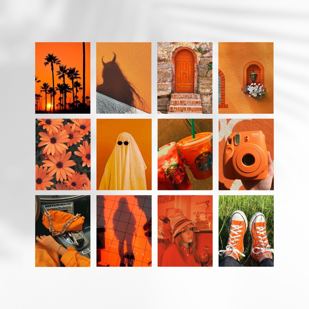 Jual PAKET POSTER - ORANGE SERIES | Shopee Indonesia