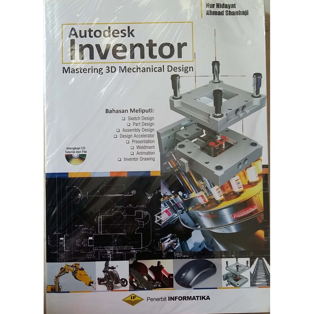 Jual Autodesk Inventor ( Mastering 3D Mechanical Design ) + CD | Shopee ...