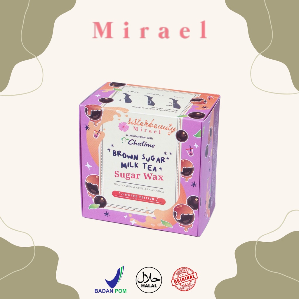 Jual SisterBeauty - Mirael x Chatime Limited Edition Brown Sugar Milk ...