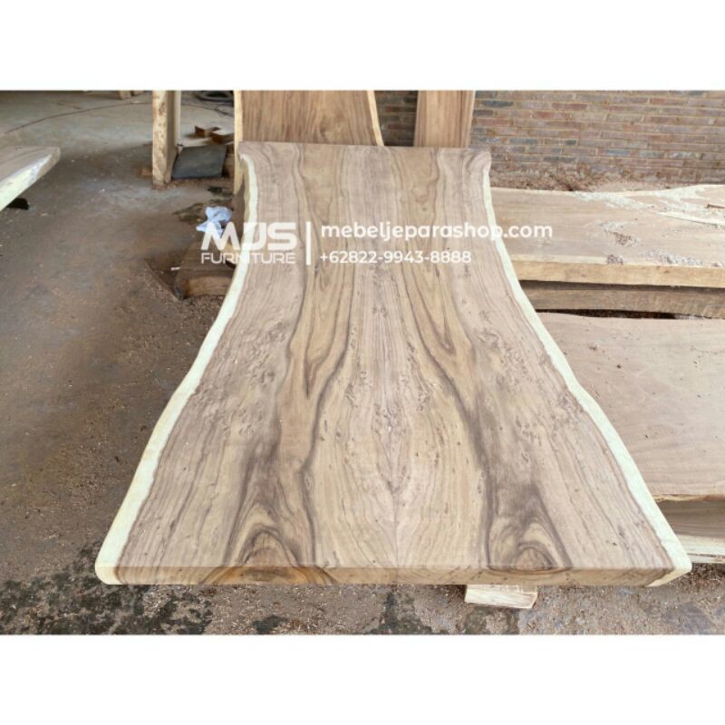 Jual Papan kayu trembesi join sambung butterfly 300cm x 100cm | Shopee ...