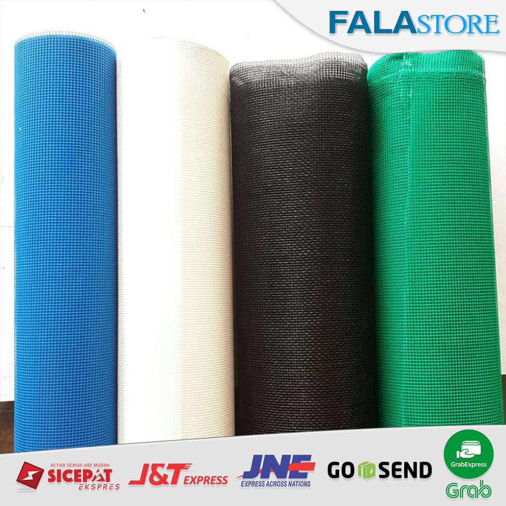 Jual Kawat Kain Kasa Jaring Anti Nyamuk Serangga Nylon Ventilasi Per ...