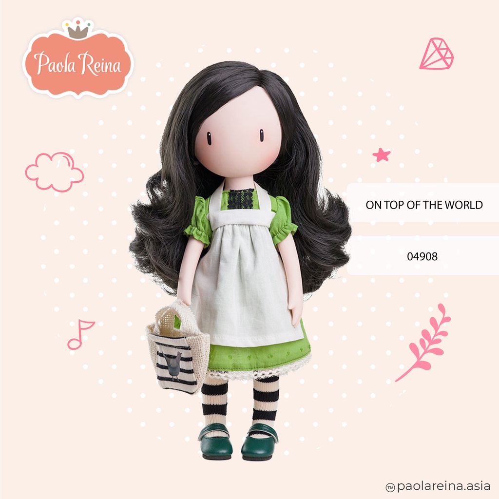 Jual BEYBA Santoro Gorjuss ON TOP OF THE WORLD pretty doll 32 cm mainan ...