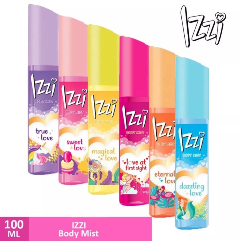 Jual IZZI Body mist 100ml & 60ml | Shopee Indonesia