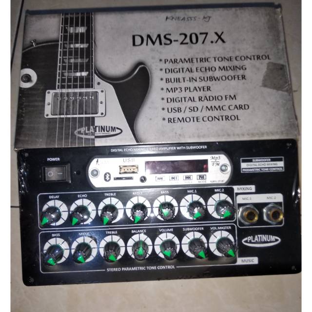 Jual KIT PARAMETRIC TONE DIGITAL ECHO SUBWOOFER MP3 BLUETOOTH - DMS ...