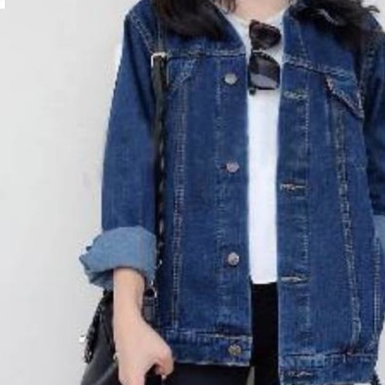 Jual Erigo Coach Jacket Your Mind Black Semi Parka / Jaket jeans jumbo ...