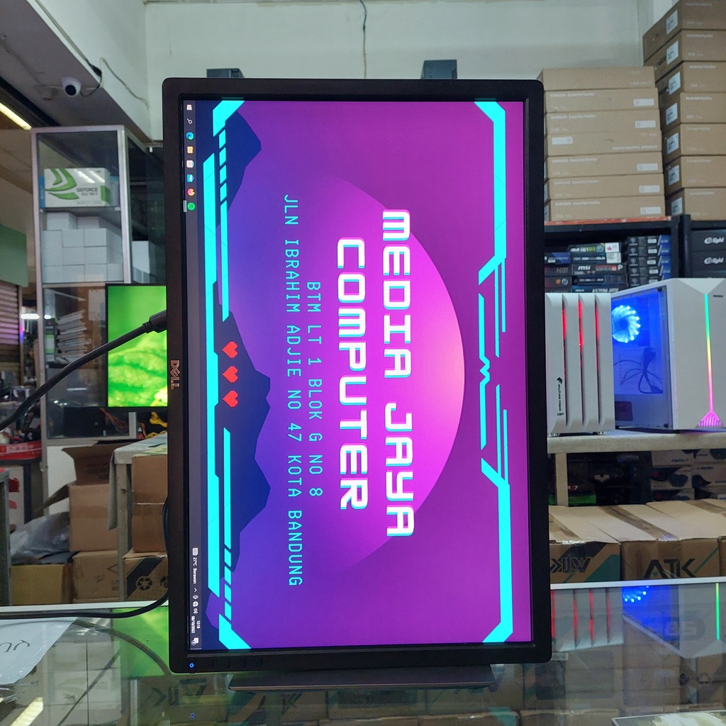 Jual Monitor 24 Inch Dell IPS Widescreen Bekas / Monitor Bekas 24 Inch ...