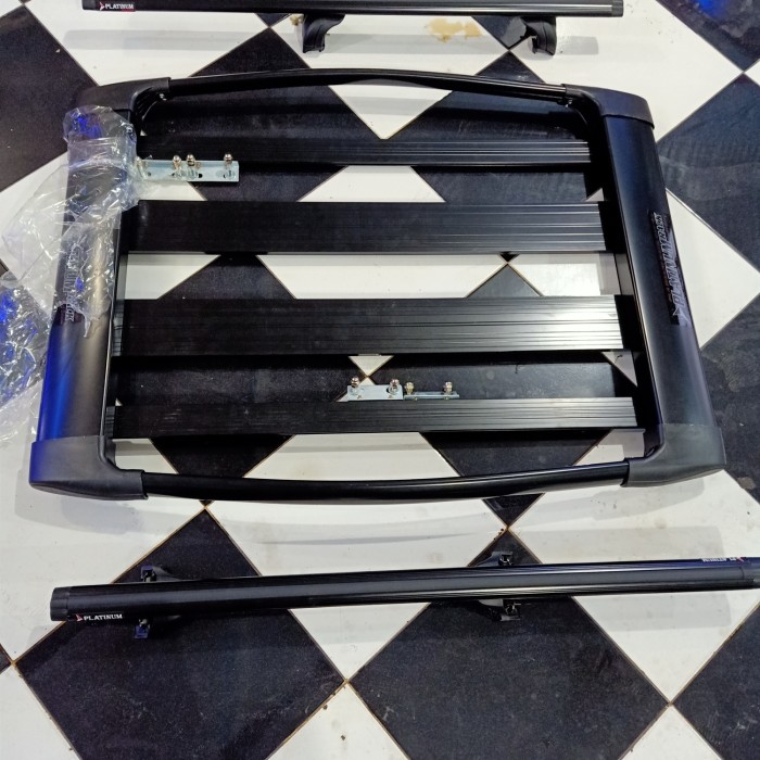 Jual roof rack rak atas mobil Rush terios set | Shopee Indonesia
