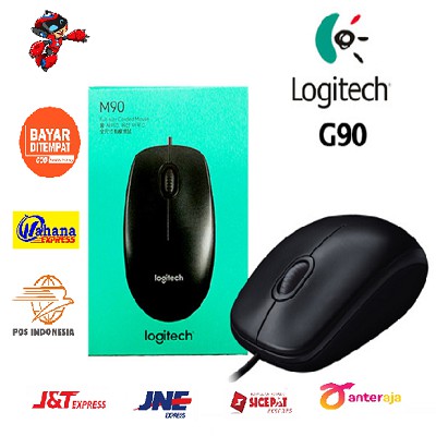 Jual Mouse Logitech M90 Optical USB Mouse Original | Shopee Indonesia