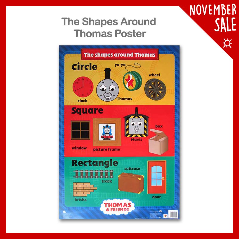 Jual The Shapes around Thomas Poster (WW) | Shopee Indonesia