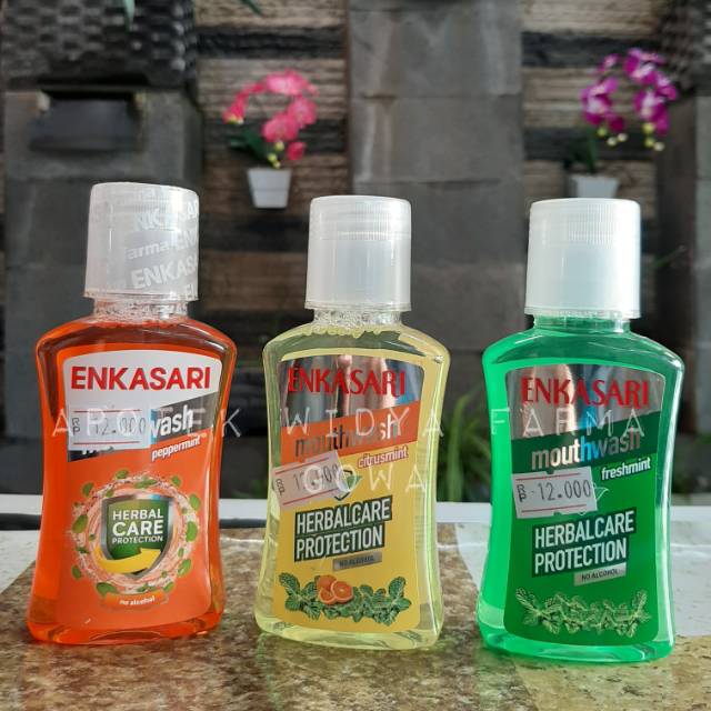Jual Enkasari mouthwash 100ml | Shopee Indonesia