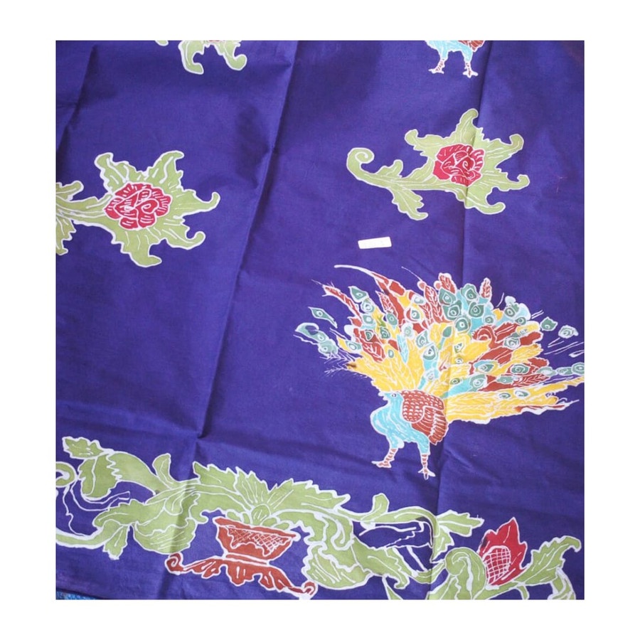 Jual KAIN BATIK PREMIUM KHAS DIFABEL MOTIF MERAK UNGU | Shopee Indonesia