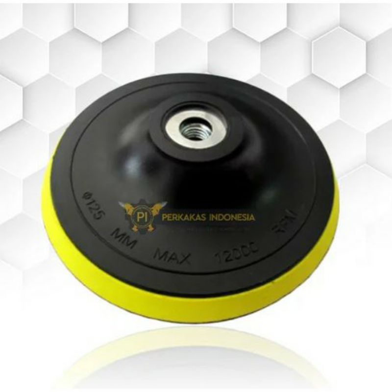 Jual pad tempel/tatakan mesin poles untuk amplas,spon poles atau wool ...