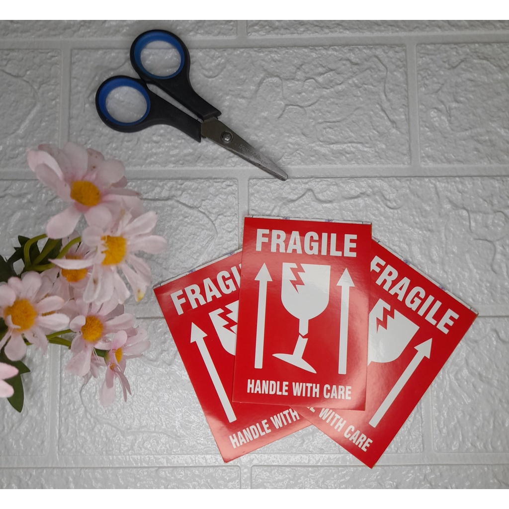 Jual STIKER FRAGILE / MUDAH PECAH / RESI / MAKANAN / UNBOXING | Shopee ...