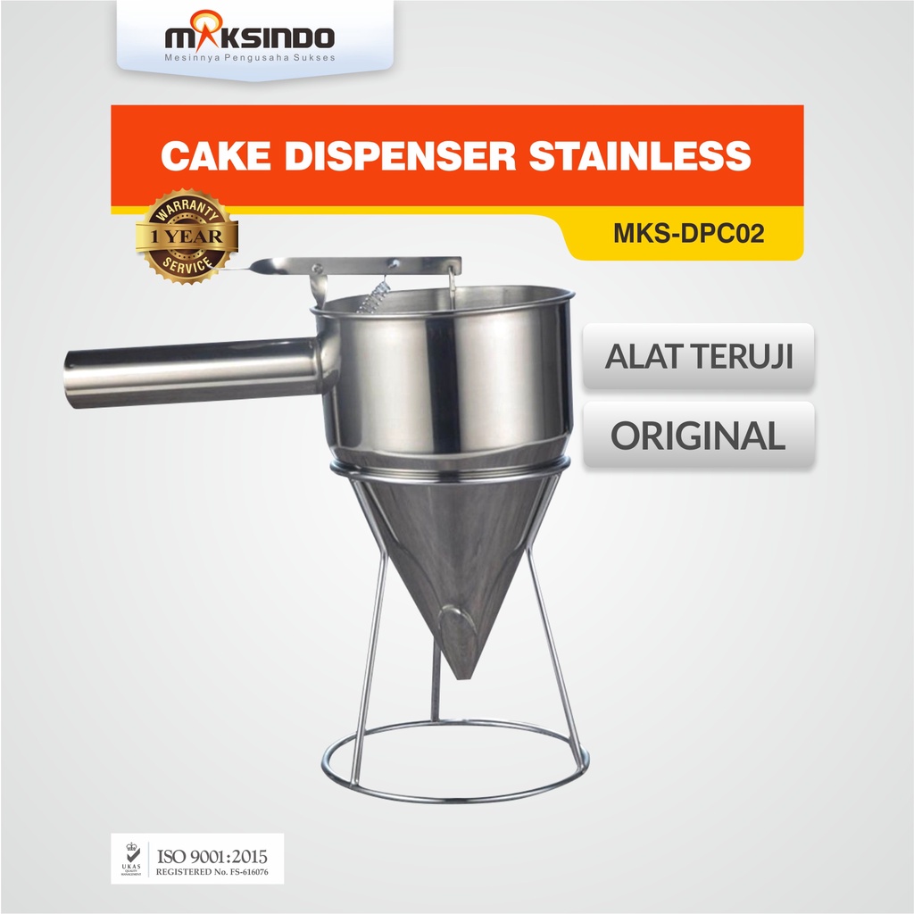 Jual Cake Dispenser Stainless MKS-DPC02 | Shopee Indonesia