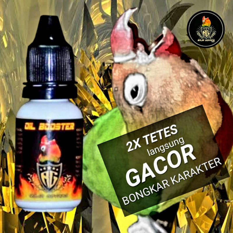 Jual OIL BOOSTER RG/VITAMIN LOVEBIRD/DOPING BURUNG/VITAMIN LOVEBIRD ...
