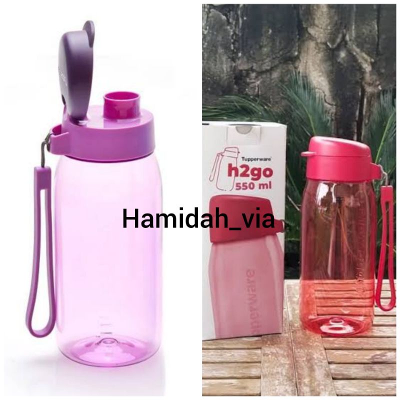 Jual Botol Minum 550ml Tupperware H2GO (1 pcs) | Shopee Indonesia