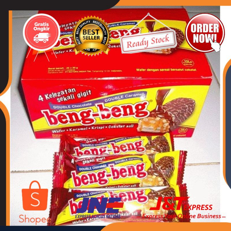 Jual BengBeng Coklat Caramel Box (Beng Beng) Isi 17pcs Beng Beng 1 dus ...