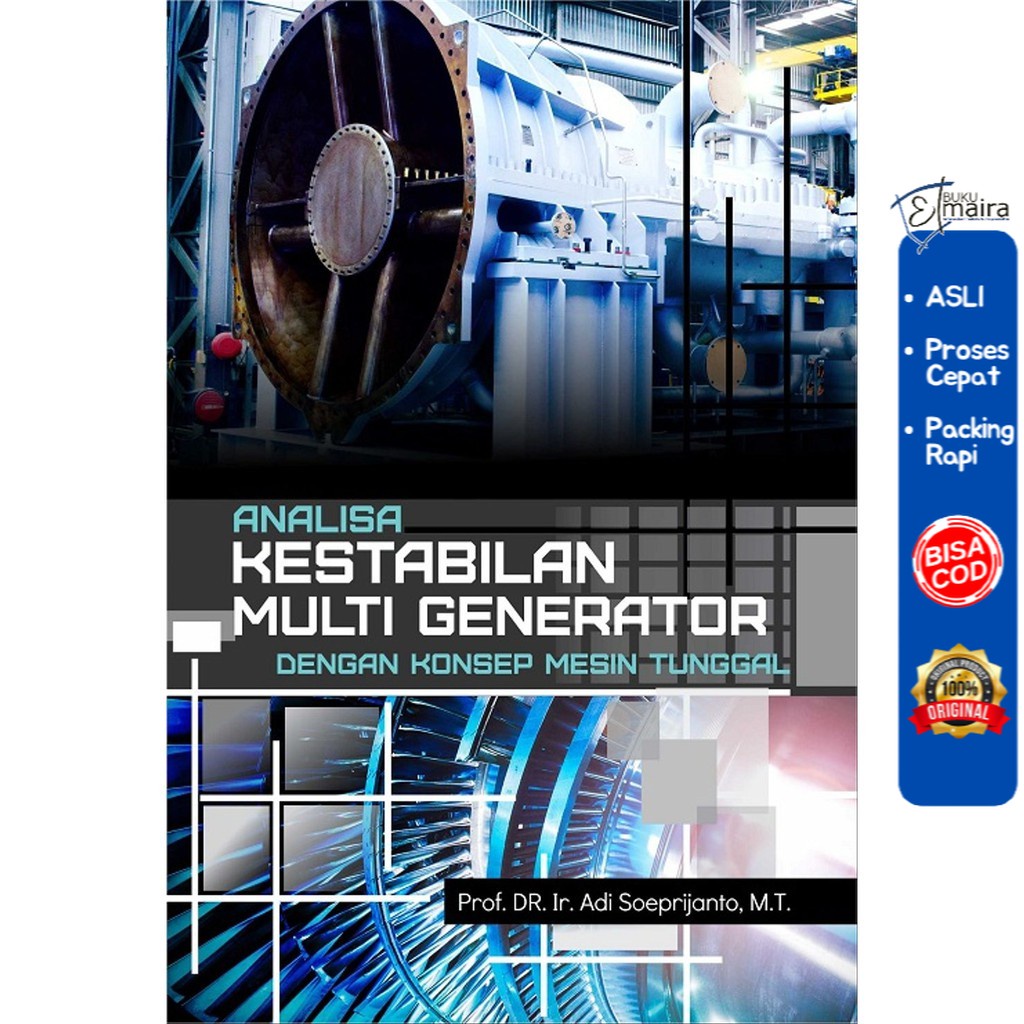Jual Analisa Kestabilan Multi Generator Dengan Konsep Mesin Tunggal - DEEPUBLISH | Shopee Indonesia