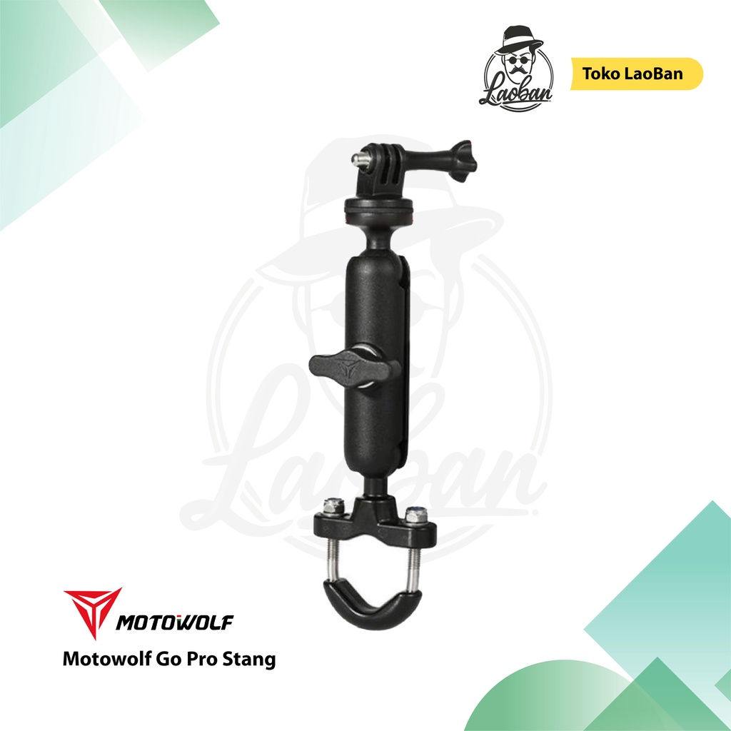 Jual Breket GoPro MOTOWOLF - Holder Camera GoPro Dudukan GoPro Stang ...