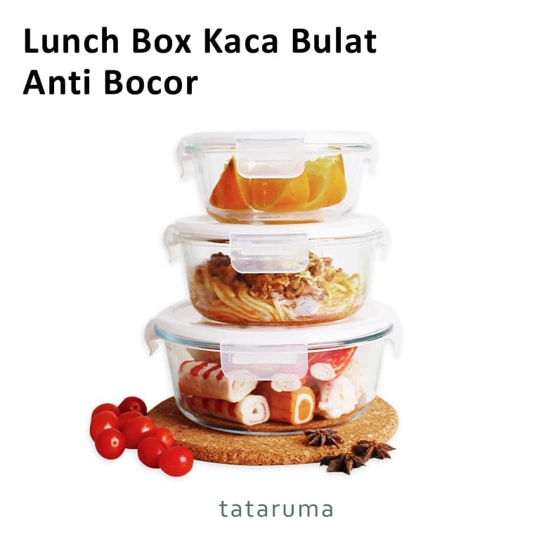 Jual TATARUMA Bento Bulat - Lunch Box Tempat Bekal Makan Kotak ...