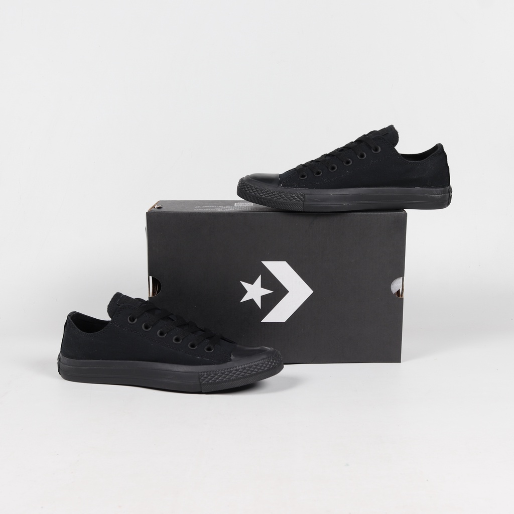 Jual Sepatu Converse Chuck Taylor All Star Basic Ox Black "Men & Women ...