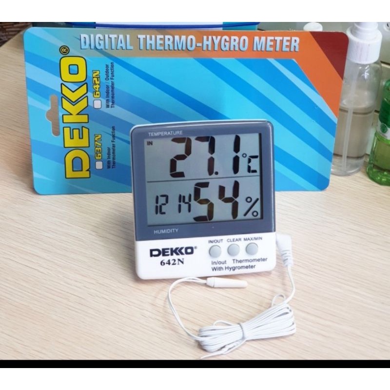 Jual thermohygrometer digital Original dekko | Shopee Indonesia