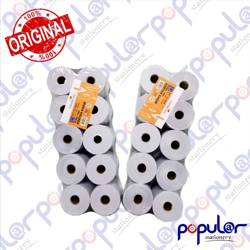 Jual Kertas Telstruk Paperline 1 Ply 75 x 65 | Shopee Indonesia