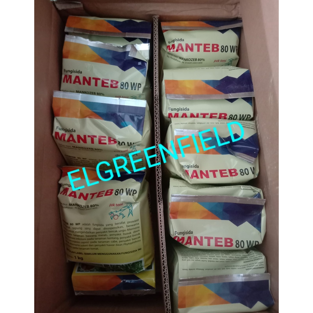 Jual FUNGISIDA MANCOZEB KUNING MANTEB KEMASAN 1 KG | Shopee Indonesia