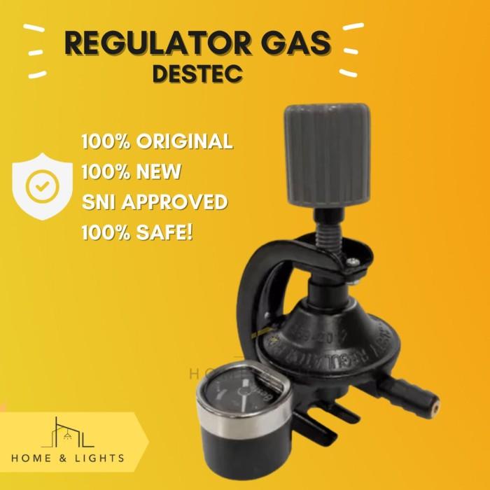 Jual Regulator Gas Destec COM - 201M Meter | Shopee Indonesia