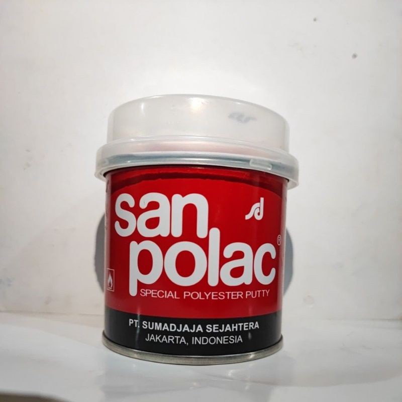 Jual Dempul Putty Sanpolac 250g Besi/Logam/Plastik/Mobil/Motor/Besi ...