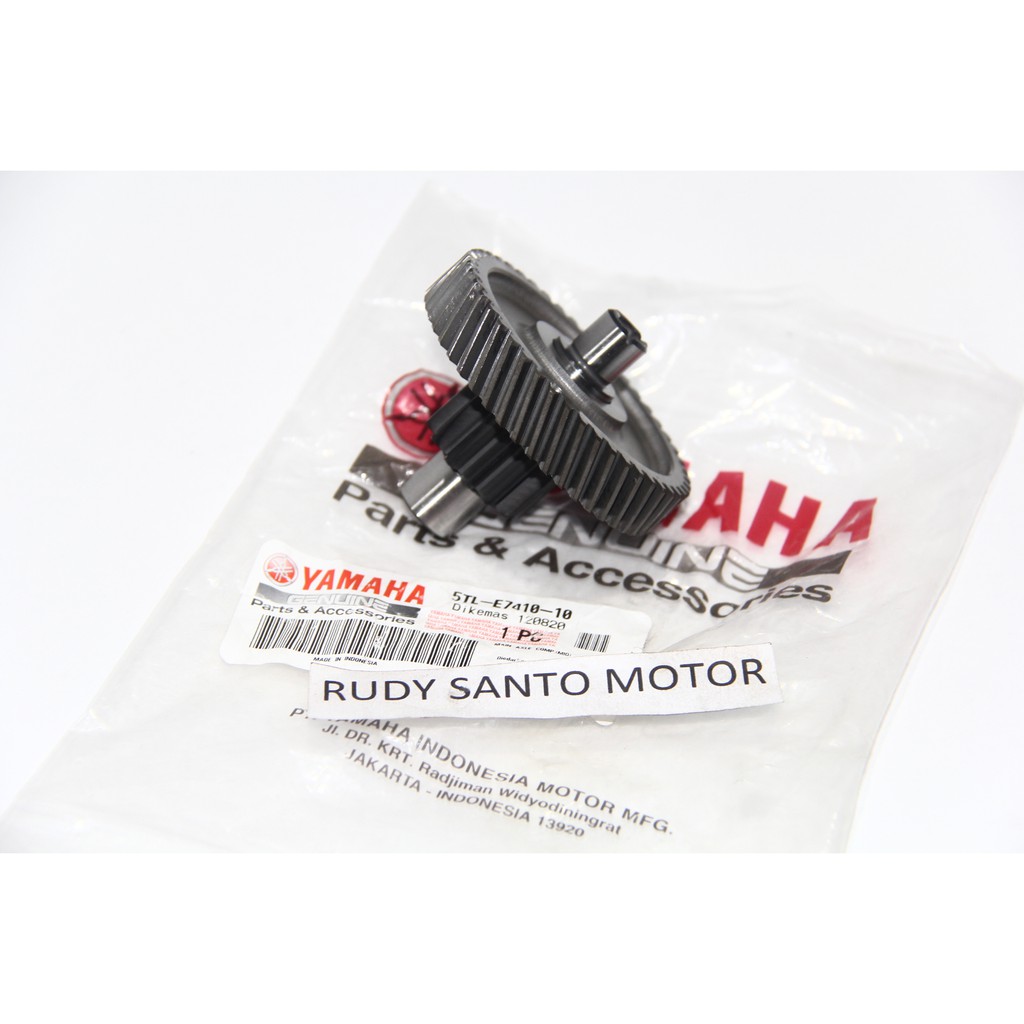 Jual MAIN AXLE COMP GIGI RASIO TRANSMISI MIO ORIGINAL 5TL-E7410-10 ...