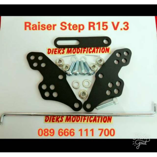 Jual Braket Raiser Step R15 V3 Xabre | Shopee Indonesia