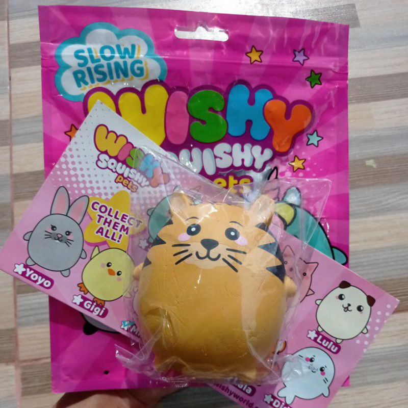 Jual WISHY PET SQUISHY KARAKTER HARIMAU | Shopee Indonesia