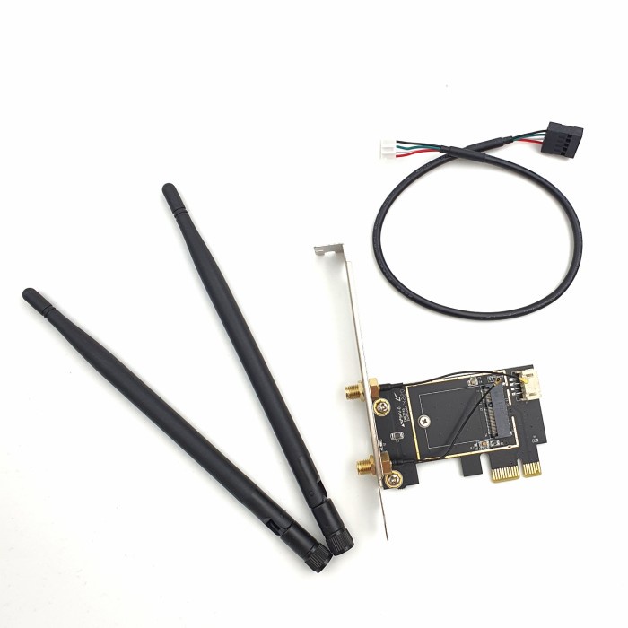 Jual Adapter pcie x1 ngff wifi card converter wireless desktop pc ...
