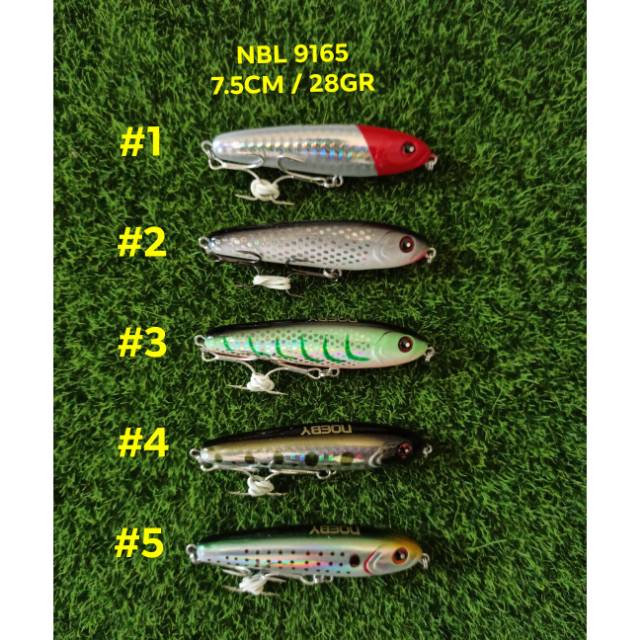 Jual UMPAN PANCING LURE CASTING LAUT PENCIL NOEBY NBL 9165 - VMC HOOK 7.5CM/28GR | Shopee Indonesia