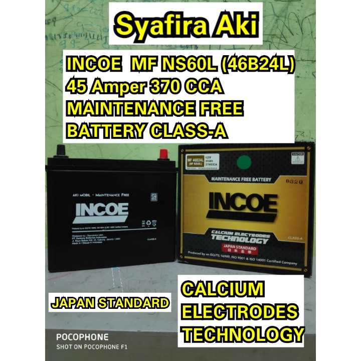 Jual Aki Mobil Nissan Grand Livina -March INCOE MF Astra NS60L Aki Kering 12V-45AMPER | Shopee ...