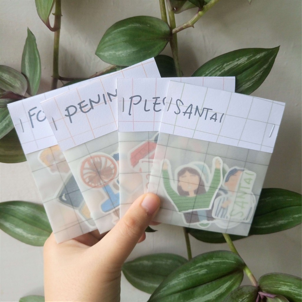 Jual STIKER VINYL / Sticker Pack / Sticker Flakes / Sticker Die Cut ...