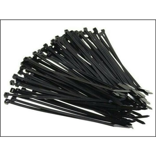 Jual Kabel Ties HITAM Cable Tie 10 CM 25 CM 30 CM Nylon cable tie isi ...